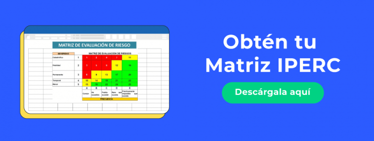 Matriz IPERC: ¿que es y para qué sirve? - Support Brigades